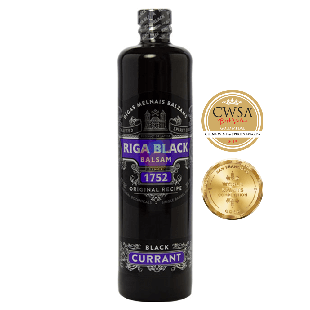Latvijas Balzams Riga Black Balsam Black Currant | 0.5 l ...