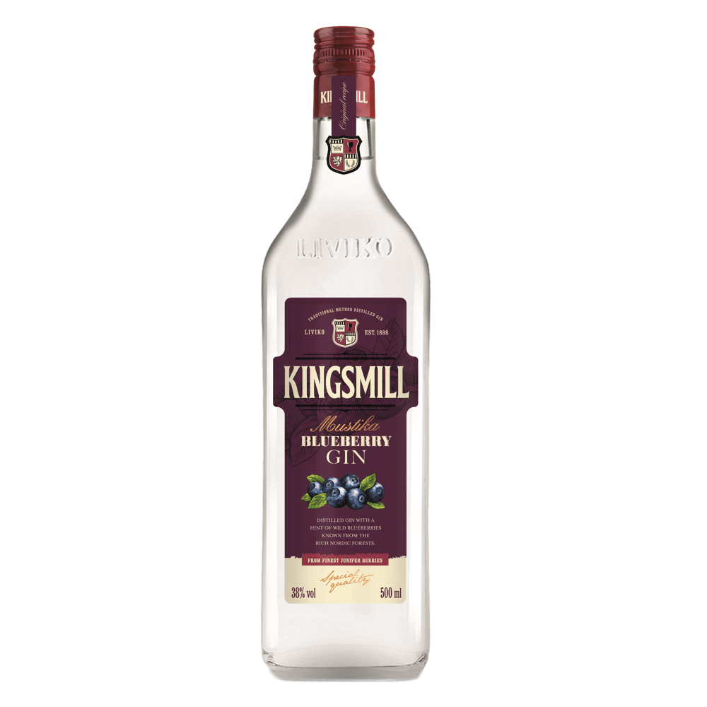 Liviko Kingsmill Blueberry Gin | 0.5 l - Spezialitäten aus dem Baltikum