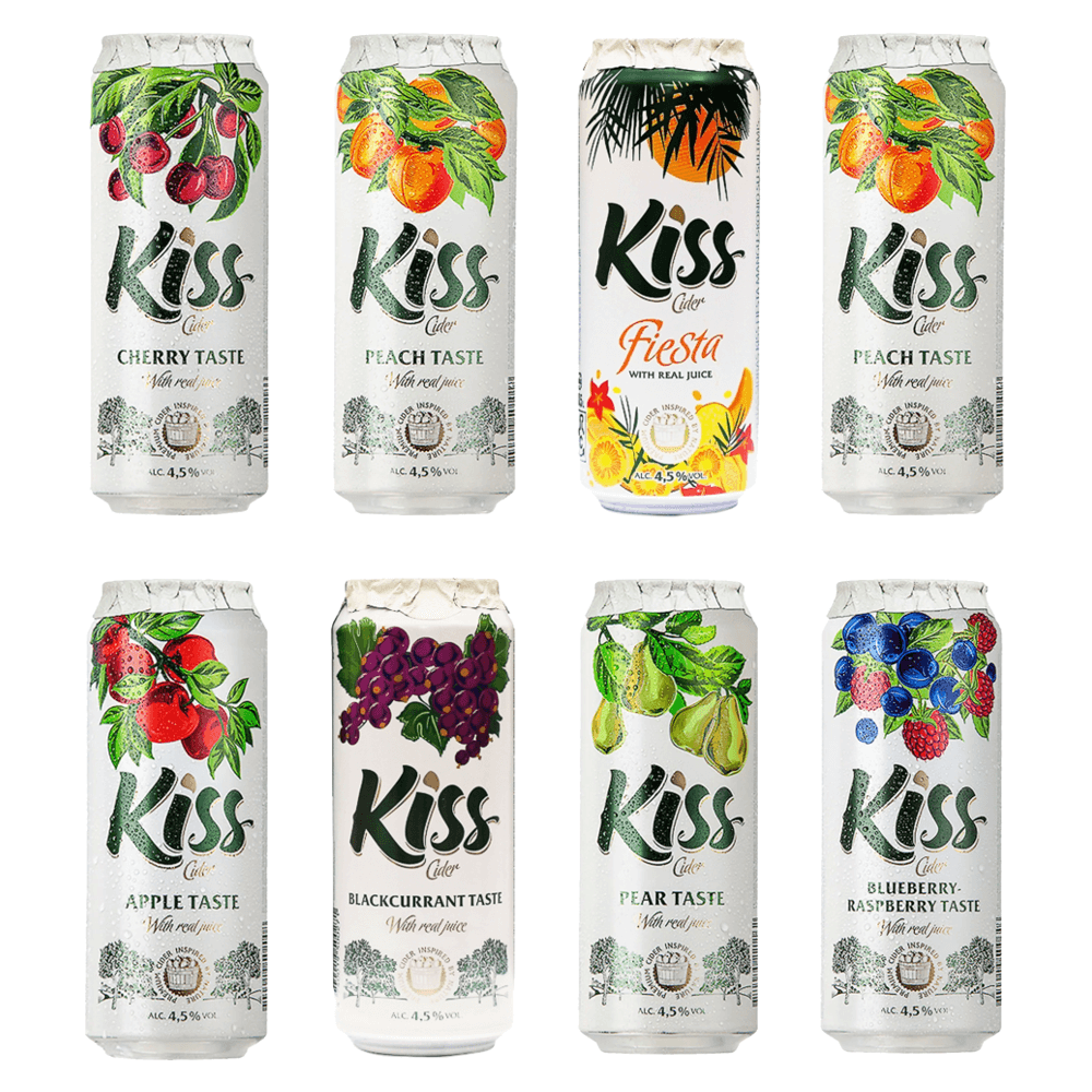 Saku Kiss Cider Set | 1.5 l - Spezialitäten aus dem Baltikum