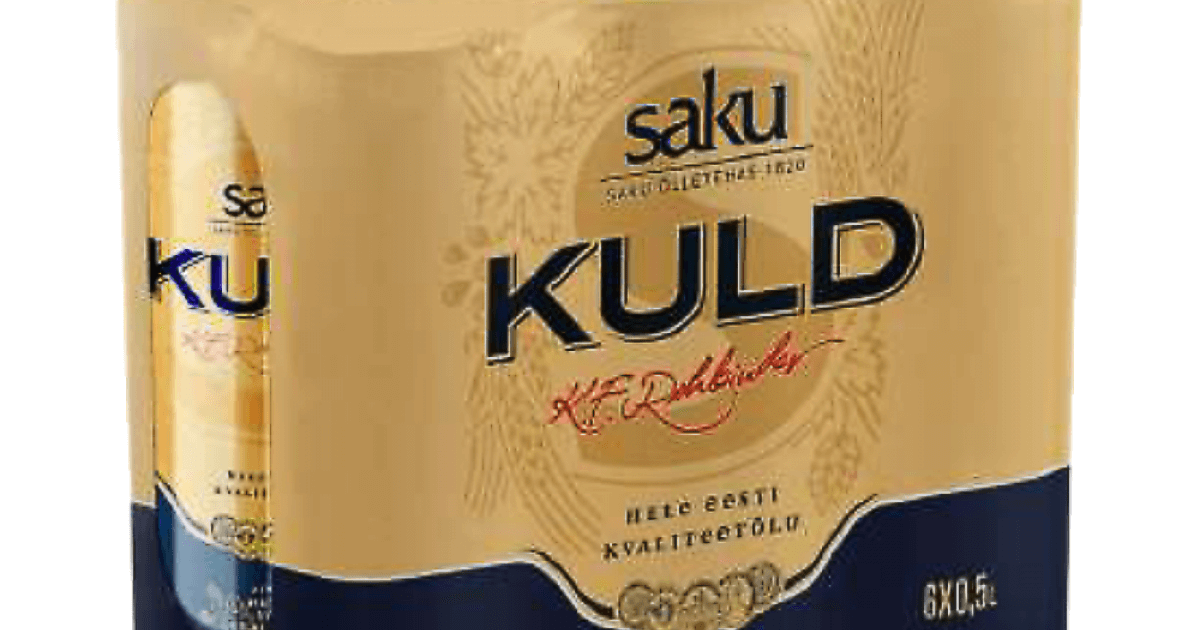 Saku Kuld 6x | 3 l - Spezialitäten aus dem Baltikum
