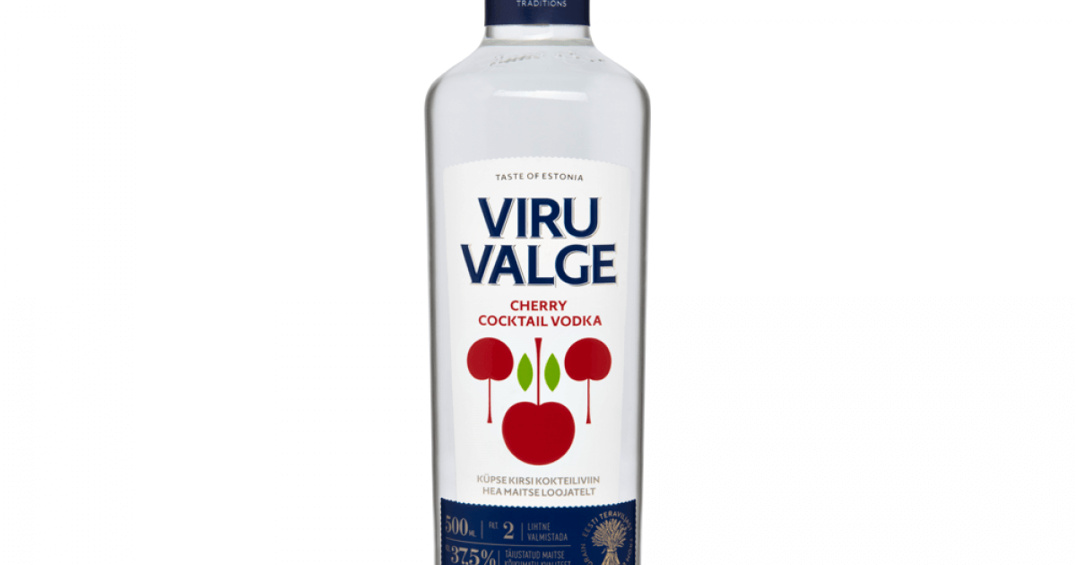 Liviko Viru Valge Vodka Kirsche - Spezialitäten aus dem Baltikum
