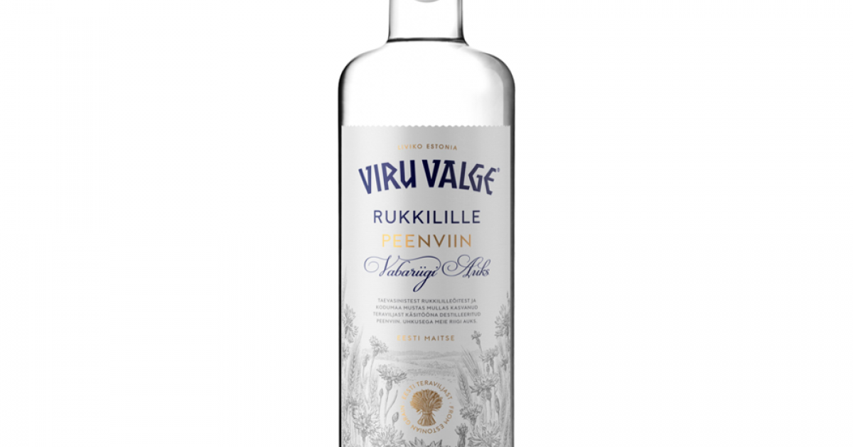 Liviko Viru Valge Cornflower Vodka - Spezialitäten aus dem Baltikum